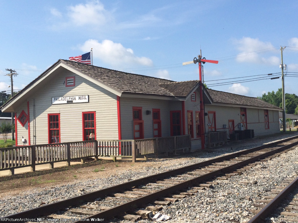 Restored former GM&O depot
